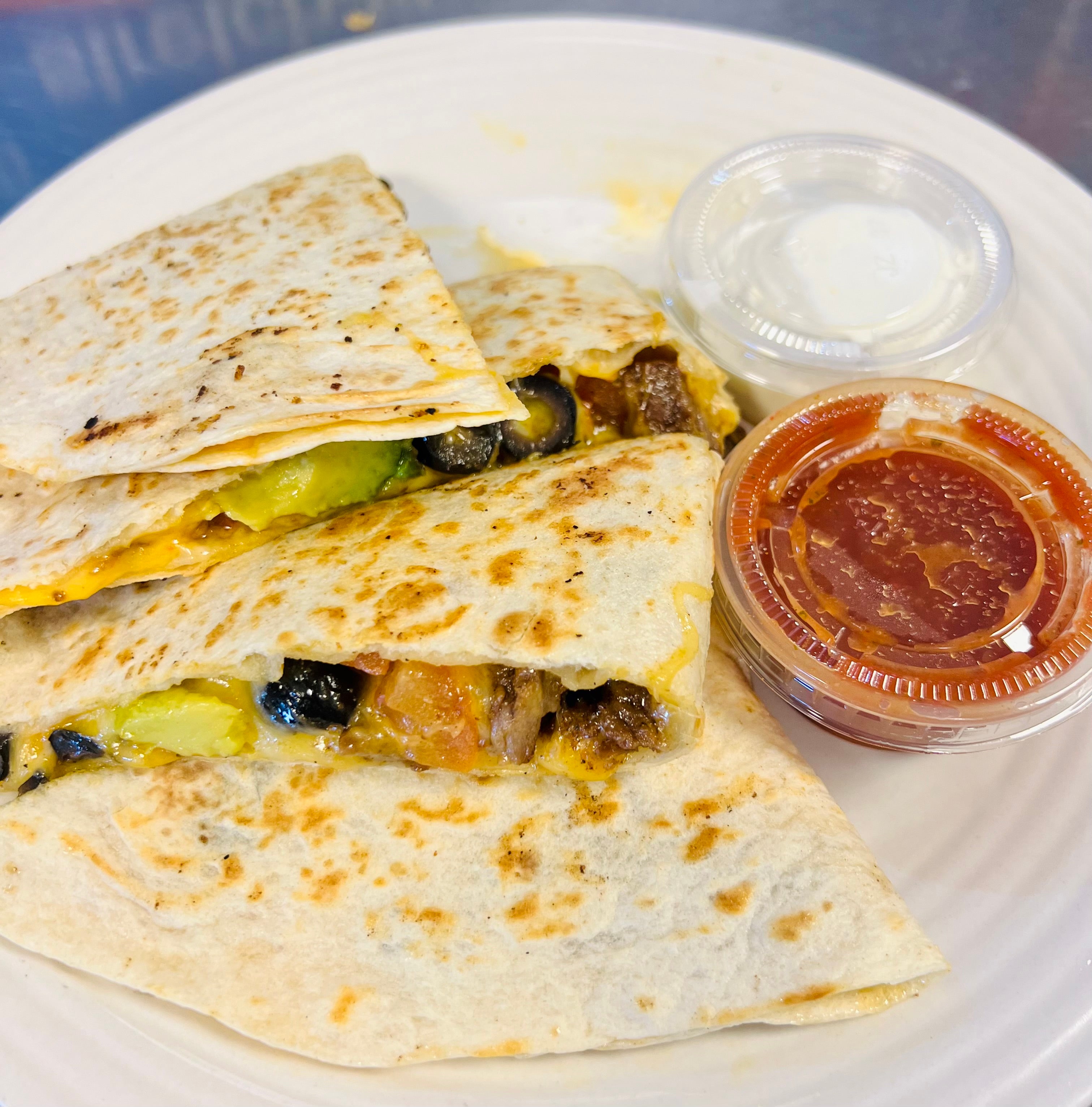 Mexi Melt Quesadilla | Lukes Diner